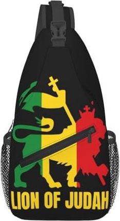 Generic Lion De Juda Sacoche Bandouliere D&eacute;contract&eacute; Sacs &Agrave; Dos Pratique Sac &Agrave; Dos Bandouli&egrave;re Pour Homme Femme Camping