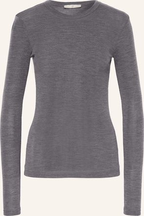 R&oacute;he R&oacute;he Longsleeve Aus Merinowolle grau