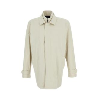 Fay Morning Stretch Coat - - Coats - Herren - Beige - XL