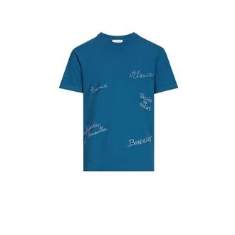Maison Labiche Maison labiche - patureau regionen frankreichs t-shirt - blau