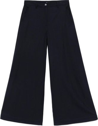 Theory Hose mit weitem Bein - Blau