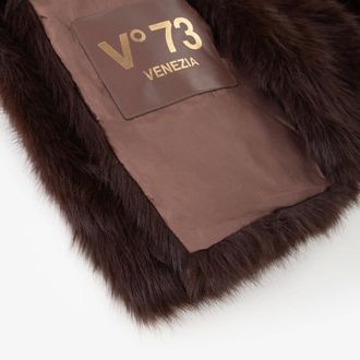 V&deg; 73 Femme, Vestes, Brun, Taille: 40 FR Penny Jacket