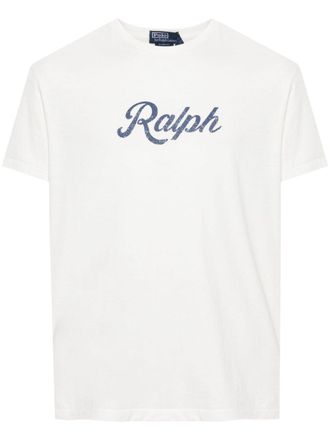 Polo Ralph Lauren t-shirt en coton à logo imprimé - Blanc