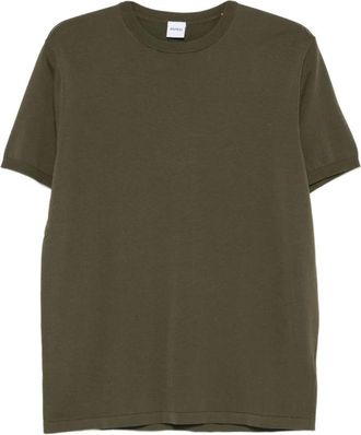 Aspesi Homme, Pulls, Vert, Taille: XL Knit Cotton T-shirt
