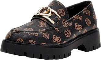 Guess Femme Ilary Chaussure Bateau, brocr, 35 EU