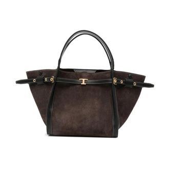 Tod's T Timeless Small Shopping Bag - - Bags - Damen - Braun - ONE SIZE