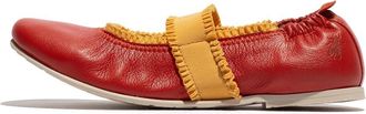 FLY London Fly London Damen GECH253FLY Flat, Devil RED/Yellow, 38 EU