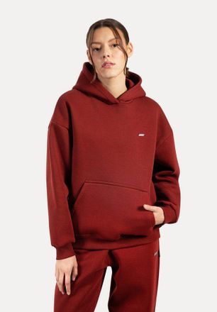 Smilodox Hoodie Lyanna, Oversize Kapuzenpullover Langarm Sweatshirt, weicher Stoff K&auml;ngurutasche B&uuml;ndchen Pulli warm und bequem Streetstyle Alltag