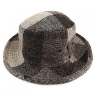 Acne Studios Braune Melange Strickm&uuml;tze - - Accessories - Damen - Mehrfarbig - ONE SIZE