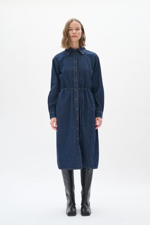 Inwear Kleid Lockere Passform Blue denim