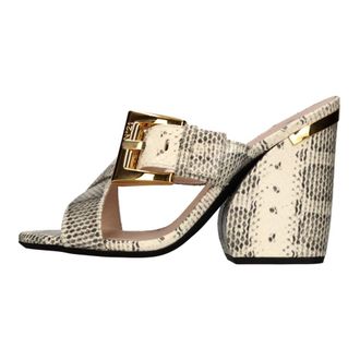 N&deg;21 Femme, Chaussures, Beige, Taille: 37 EU Leather Mules