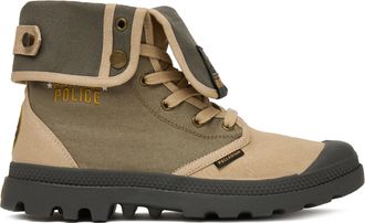 Palladium Schn&uuml;rstiefeletten Palladium Baggy Hawkins Police 04623-308-M Gr&uuml;n