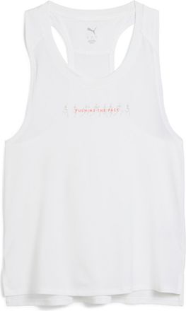 Puma D&eacute;bardeur en mesh RUN GRAPHIC Femme, Accessoires, Blanc, S