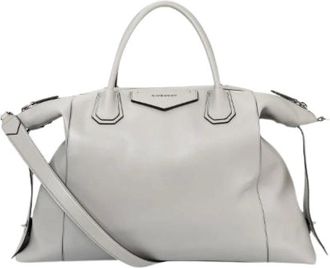 Givenchy Pre-owned Antigona Soft XL - Femme - Pre-owned - Gris - Taille: ONE Size