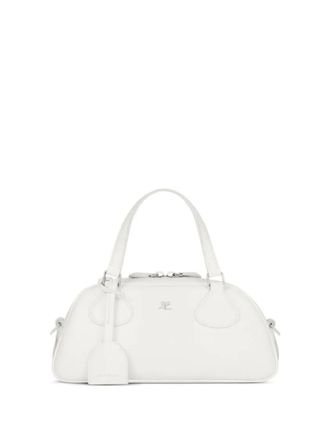 Courr&egrave;ges Hobo Bags - Elongated White Bag - Gr. unisize - in Wei&szlig; - f&uuml;r Damen
