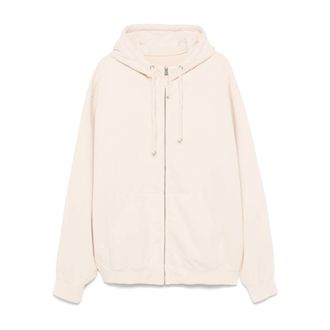 Maison Margiela Hoodie mit gesticktem Logo - - Sweatshirts & Hoodies - Herren - Beige - S