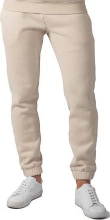 Carlheim Mens Sweatpants Hudson Lounge, Beige, Small