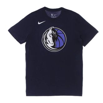 Nike Homme, Tops, Bleu, Taille: S Tee-shirt avec logo Dallas Mavericks