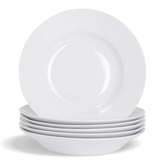 Argon Tableware Klassische Suppenschalen - 23cm - Pack Von 12 - Wei&szlig;