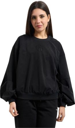 Guess Femme, Sweatshirts et sweats &agrave; capuche, Noir, Taille: 40 FR SweaT-shirt 4G