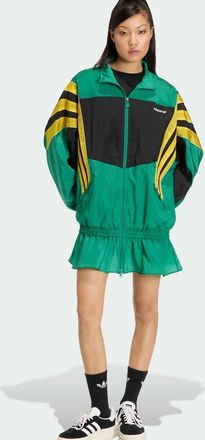 adidas Originals Santiago - Veste de surv&ecirc;tement tiss&eacute;e - Vert vif