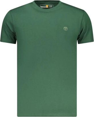 Timberland Homme, Tops, Vert, Taille: XL T-shirt &agrave; manches courtes