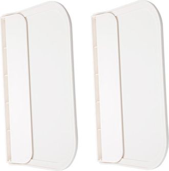 Cabilock Faltbares Wandregal Kunststoff Selbstklebendes Schweberegal F&uuml;r Badezimmer K&uuml;che Schlafzimmer Platzsparendes Aufbewahrungsboard Ohne Bohren