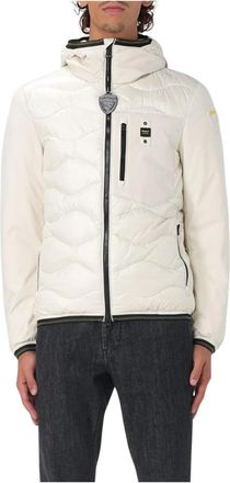 Blauer Homme, Vestes, Blanc, Taille: XL Vestes