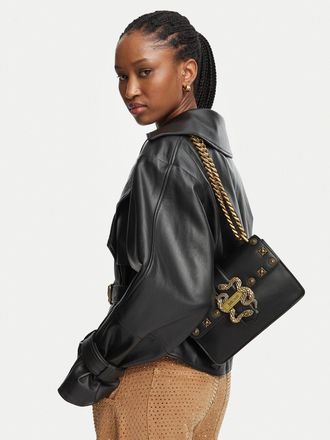 Just Cavalli Handtasche Just Cavalli Iconic Snakes 81RA4BAF ZSE07 Schwarz