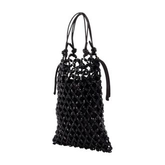 Staud Womens Karla Shoulder Bag Black Pearls