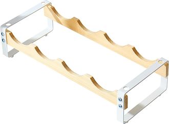 Generic Stapelbares Weinregal, Flaschenhalter aus Holz, Robust und Langlebig, Einfache Montage, f&uuml;r Arbeitsplatte, K&uuml;che, Bar, Esszimmer