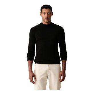 Joop Rundhals-Strickware - - Knitwear - Herren - Schwarzk - M