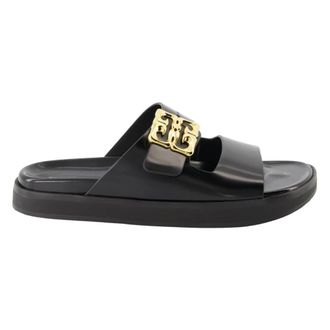 Givenchy 4G Liquid Leather Sandalen - - Shoes - Damen - Schwarzk - 37 EU