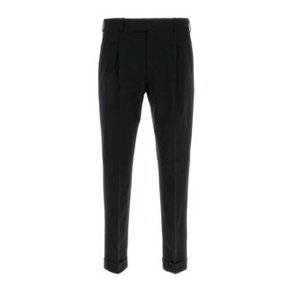 Pantaloni Torino Stretch Wollhose - - Trousers - Herren - Schwarzk - 3XL