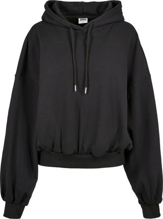 Urban Classics Damen Organic Oversized Terry Hoody voor Dames Kapuzenpullover, Schwarz, M-L EU