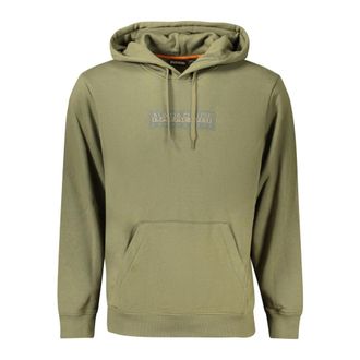 Napapijri Box Logo Hoodie - - Sweatshirts & Hoodies - Herren - Gr&uuml;n - XL