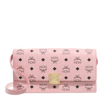 MCM Portemonnaie - Aren Visetos Wallet On Chain L, One Size - Gr. unisize - in Gold - f&uuml;r Damen