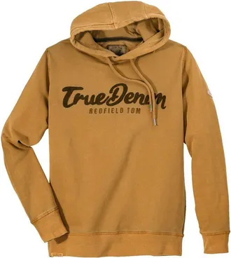 Redfield Kapuzensweatshirt Redfield modisches Kapuzen-Sweatshirt senfgelb