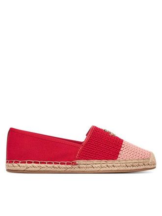 Tommy Hilfiger Espadrilles Script Crochet Espadrille FW0FW09502 Rot