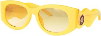 Casablanca Memphis Sonnenbrille f&uuml;r einen stylischen Look - - Accessories - unisex - Gelb - 54 MM