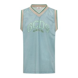 GCDS Logo Lounge Tank - - Sport - Herren - Mehrfarbig - L
