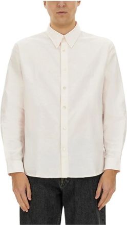 A.P.C. A.p.c. - Greg Shirt - Homme - Chemises - Rose - Taille: XL