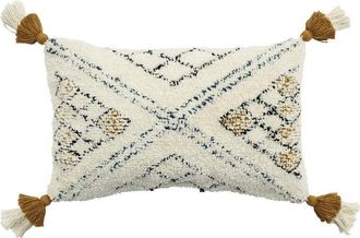 furn. Atlas Kissenbezug, Baumwolle, Ocker, 30 x 50cm