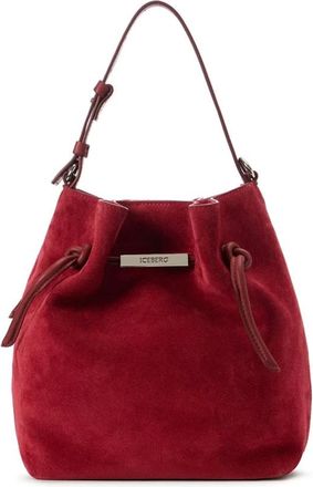 Iceberg Femme, Sacs, Rouge, Taille: ONE Size Bucket Shoulder Bag