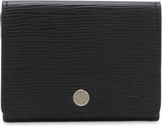 Louis Vuitton unisex, Pre-owned, Noir, Taille: ONE Size Porte-cartes Pre-owned