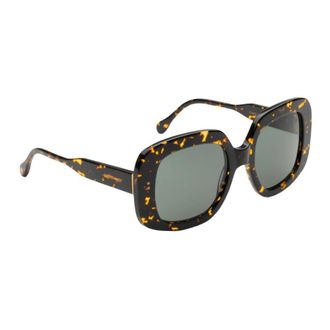 CLARIS VIROT Stromatolithe Sonnenbrille mit Skarab&auml;us-Detail - - Accessories - Damen - Braun - ONE SIZE