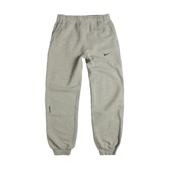 Nike Homme, Pantalons, Gris, Taille: XL Nocta Open-Hem Pantalon en Molleton Gris