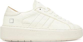 D.A.T.E. Sneakers Hill Low Platform W431-HP-MN Écru