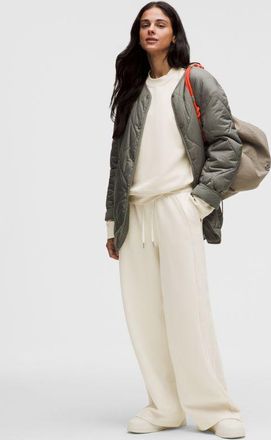 lululemon Pantalon Scuba large taille mi-haute Standard pour Femmes - Taille XL