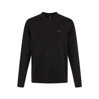 HUGO BOSS Homme, Sweatshirts et sweats à capuche, Noir, Taille: M SweaT-shirt ras du cou